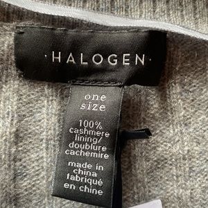 Halogen | Accessories | Nwt Halogen Cashmere Vneck Poncho | Poshmark